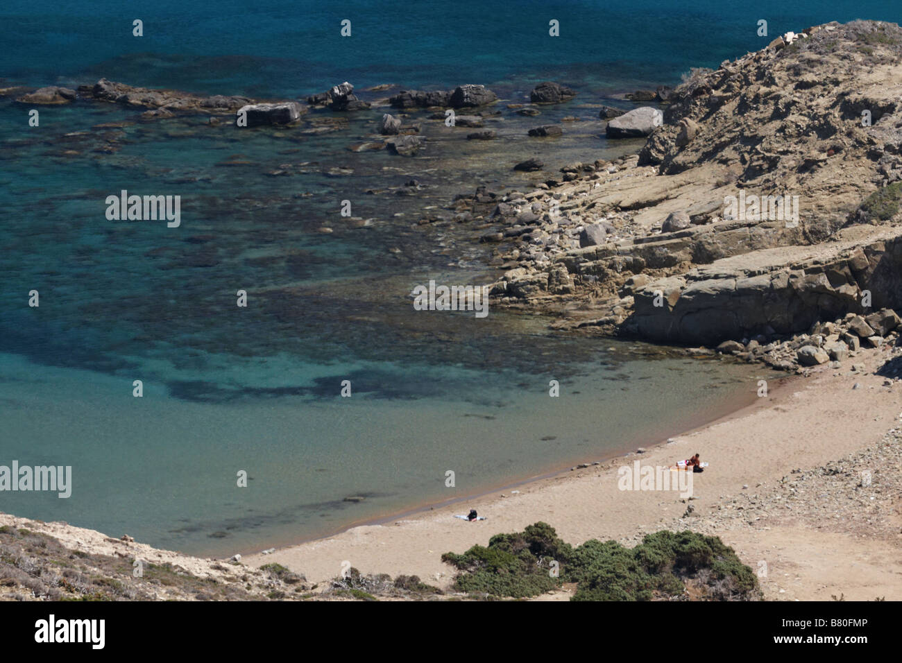 kitesurfing windsurfing prasonisi rhodes greece Stock Photo - Alamy