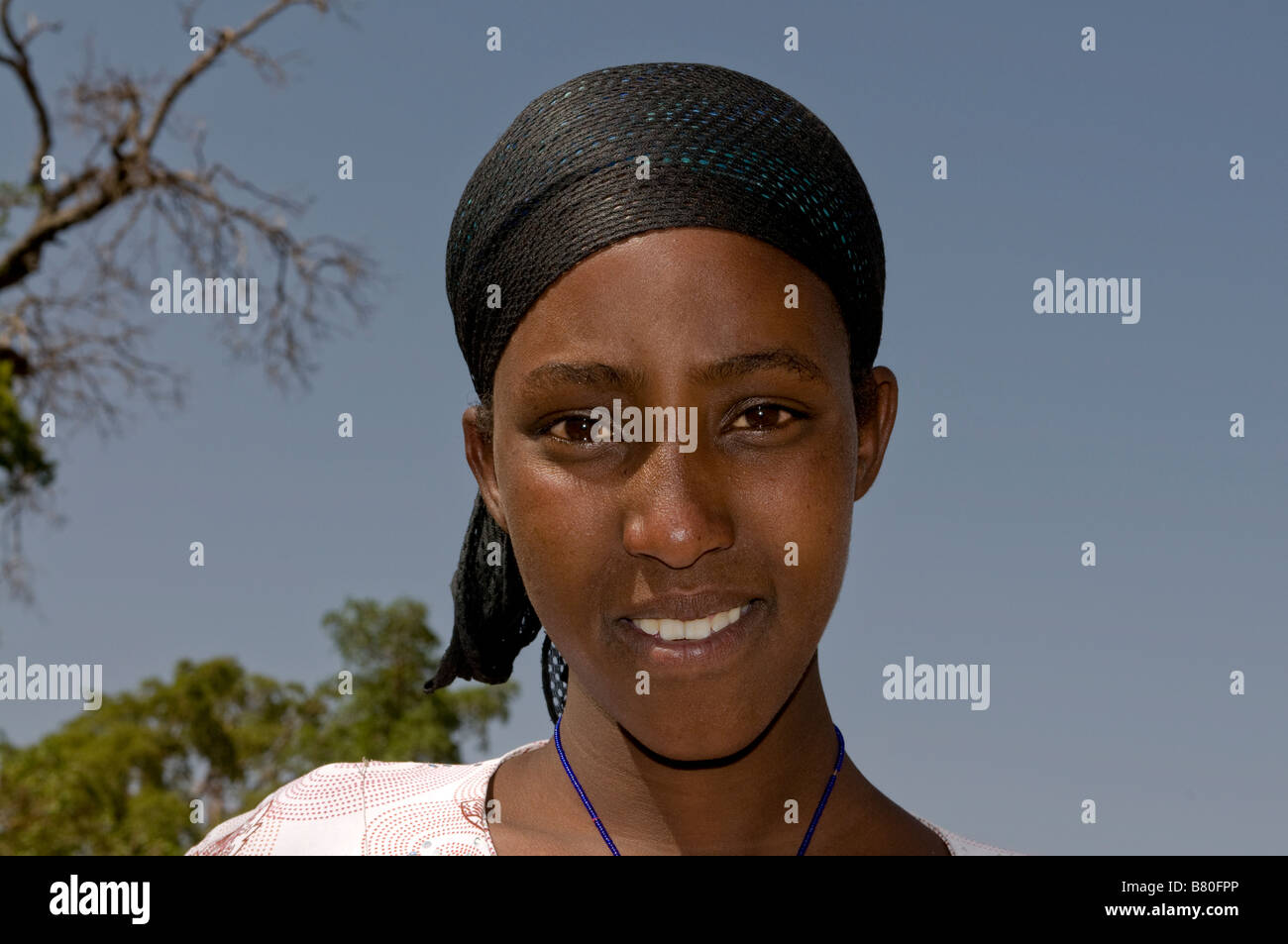 Young muslim woman Bale moutains Ethiopia Africa Stock Photo - Alamy