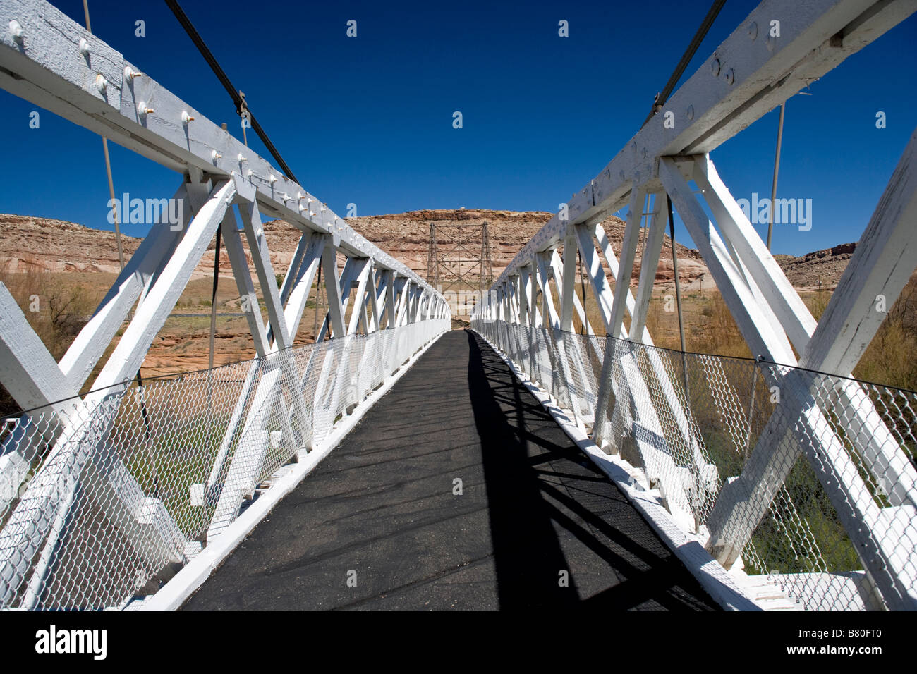Dewey Suspension Bridge, constructed in 1916, is Utah's longest ...