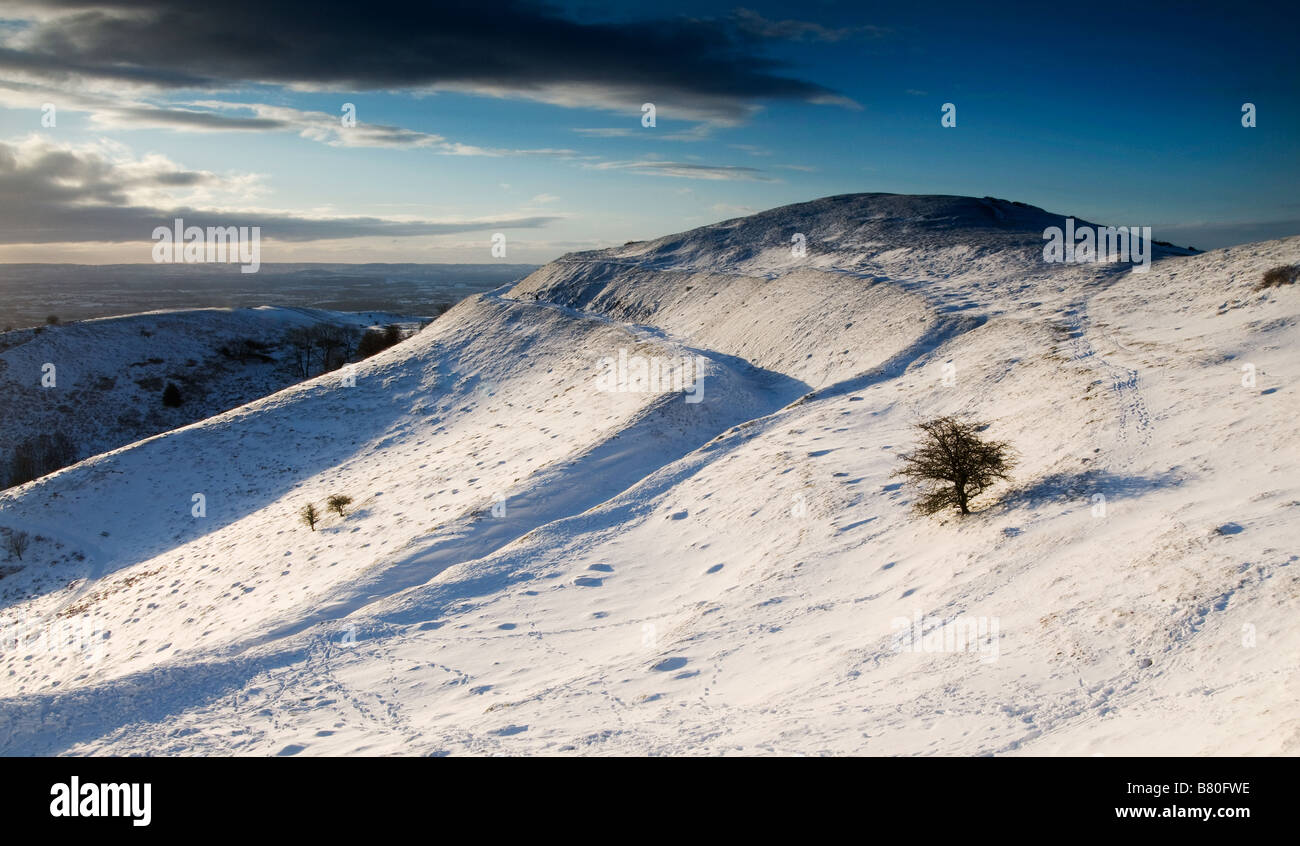 Winter on the Malvern Hills, England Stock Photo - Alamy