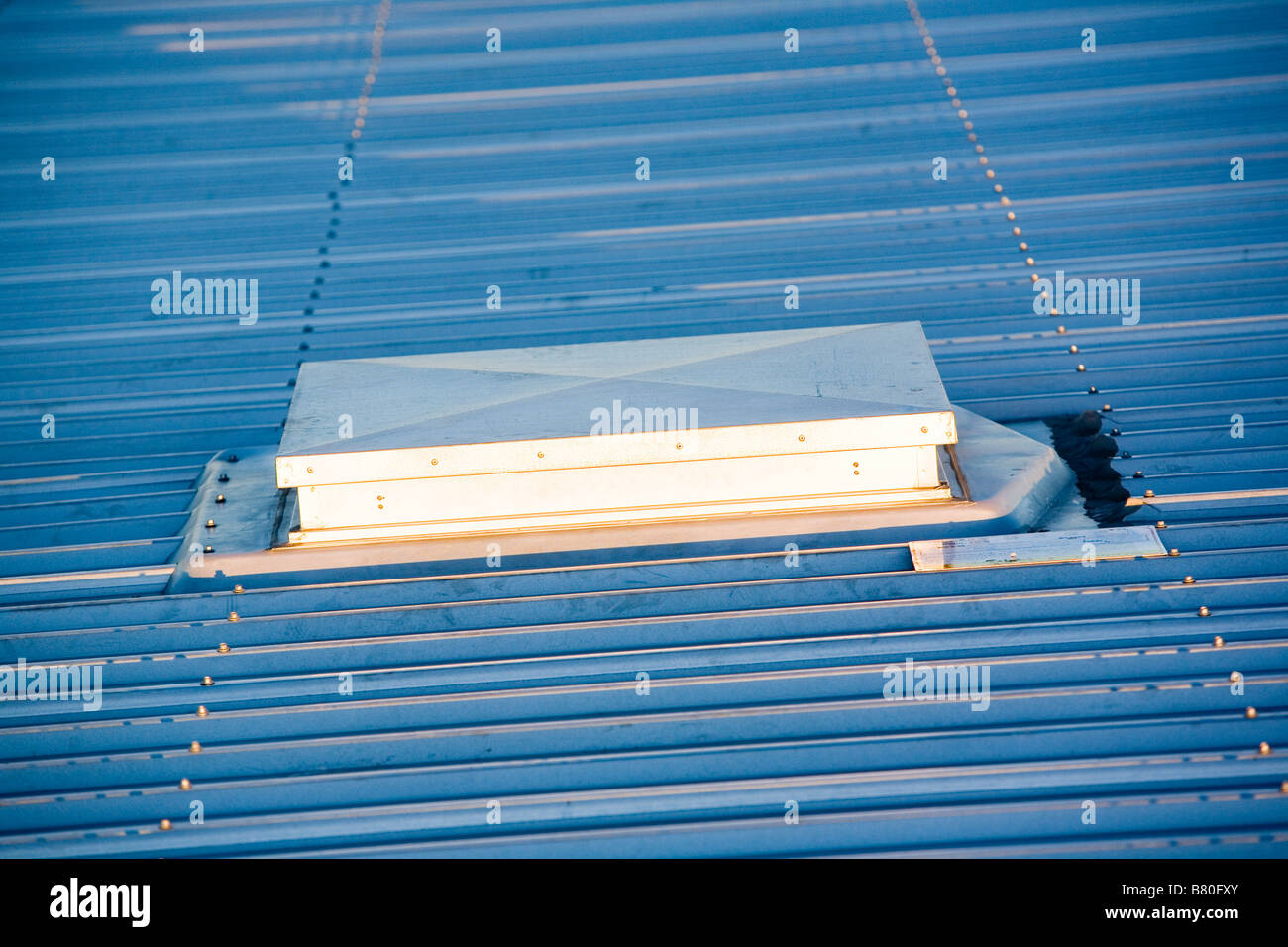 Roof exit hatch Stock Photo - Alamy