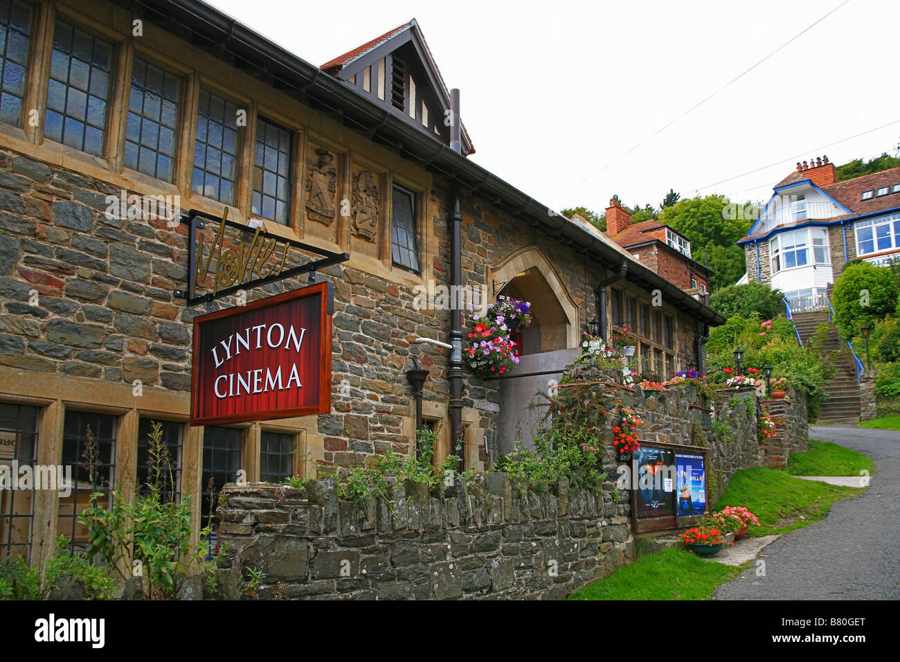 The cinema in Lynton, North Devon, England, UK Stock Photo - Alamy