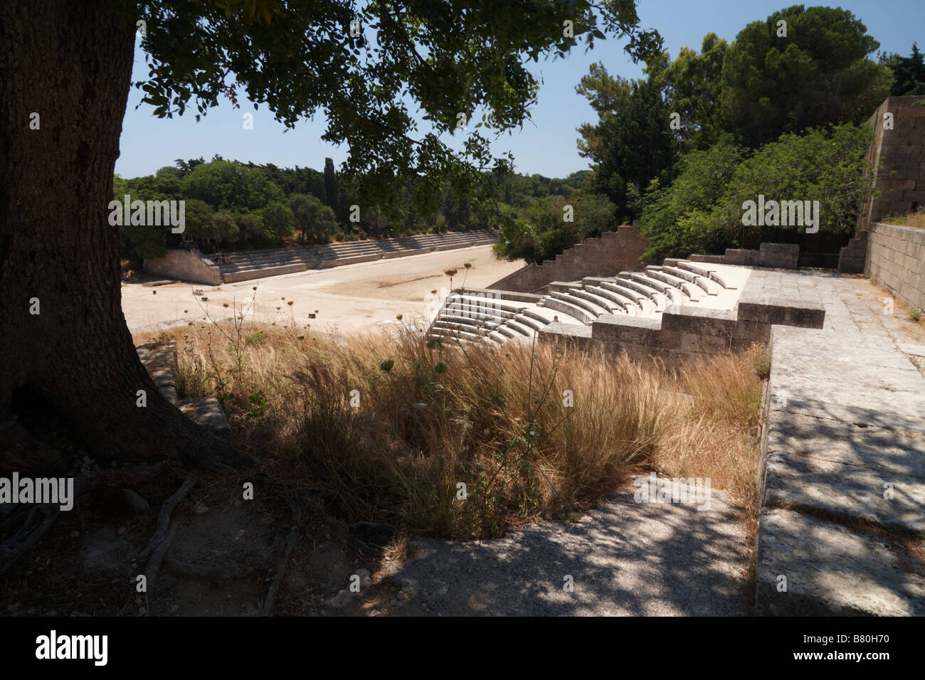 Remains of the Appolo Pythios Temple the patron deity of the city on ...