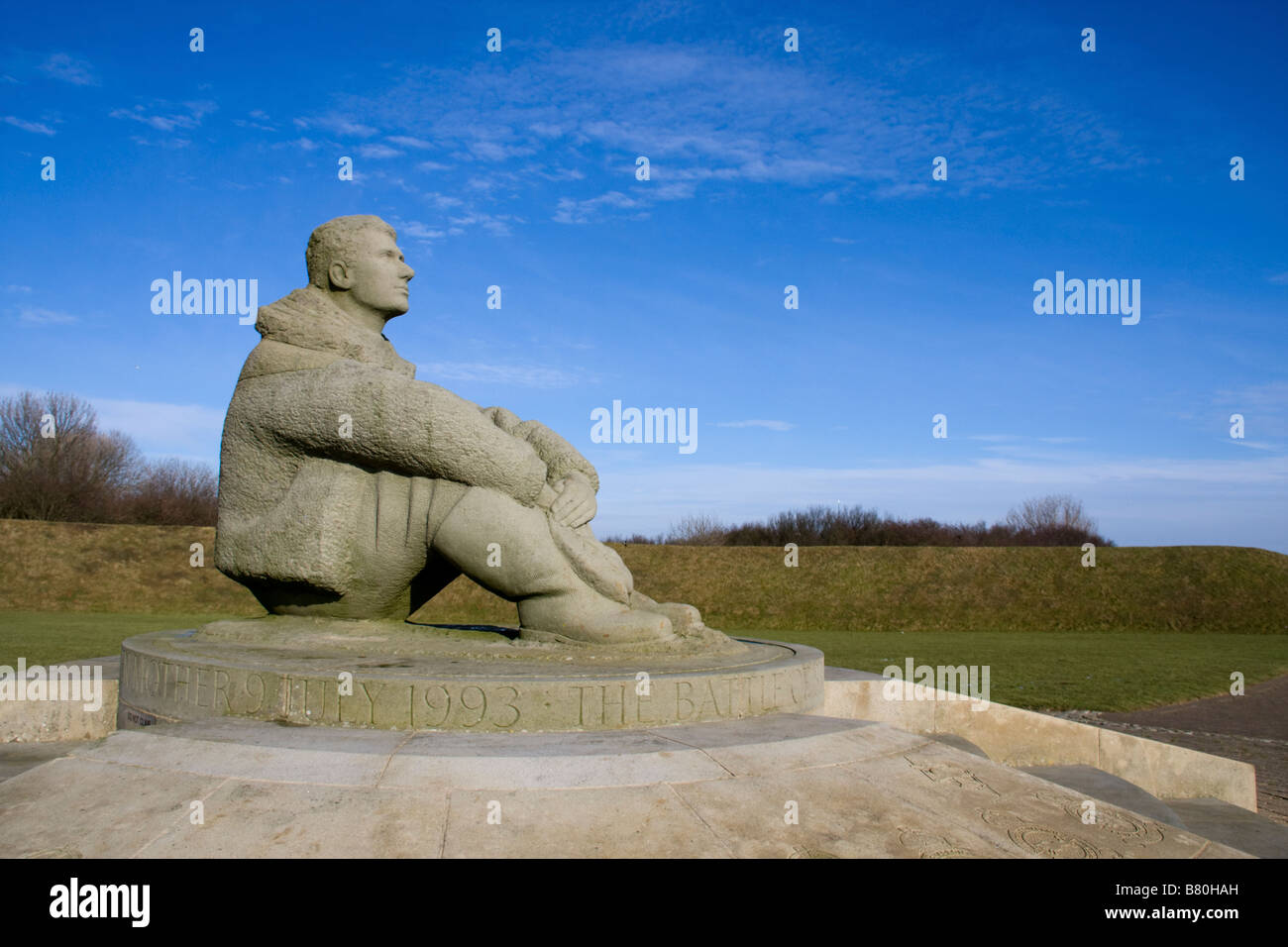 Battle of Britain Memorial, Capel Le Ferne, Kent Stock Photo - Alamy
