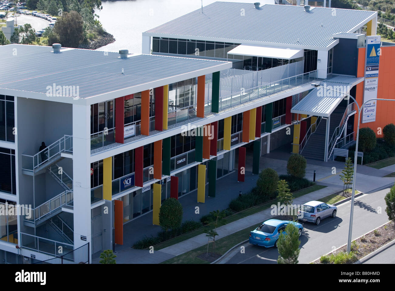 Modern office building in Gold Coast Queensland Australia Stock Photo ...