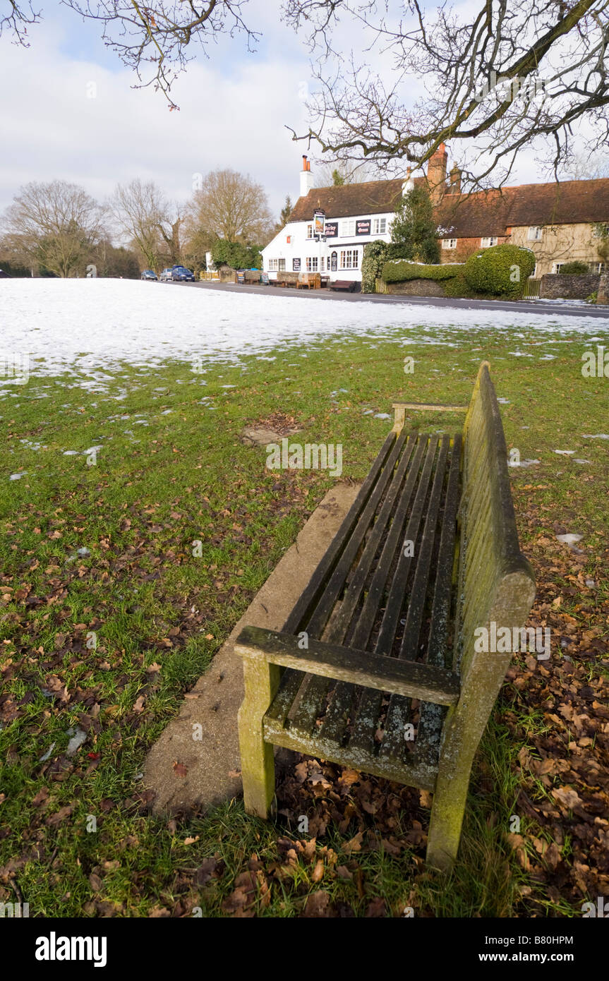 Tilford Green Surrey UK Stock Photo - Alamy