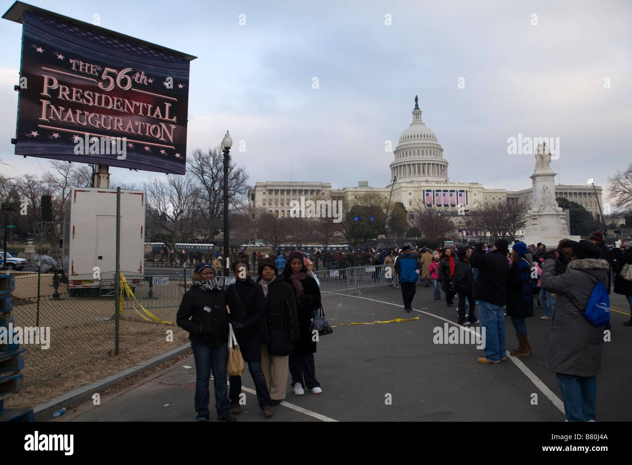 Capitol building washington cold hi-res stock photography and images ...