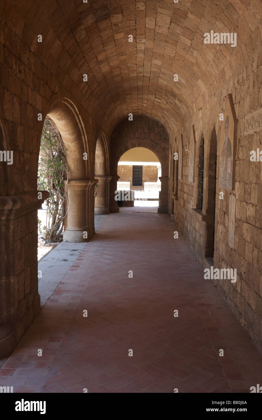 The Filerimos Monastery Island of Rhodes Greece Stock Photo - Alamy