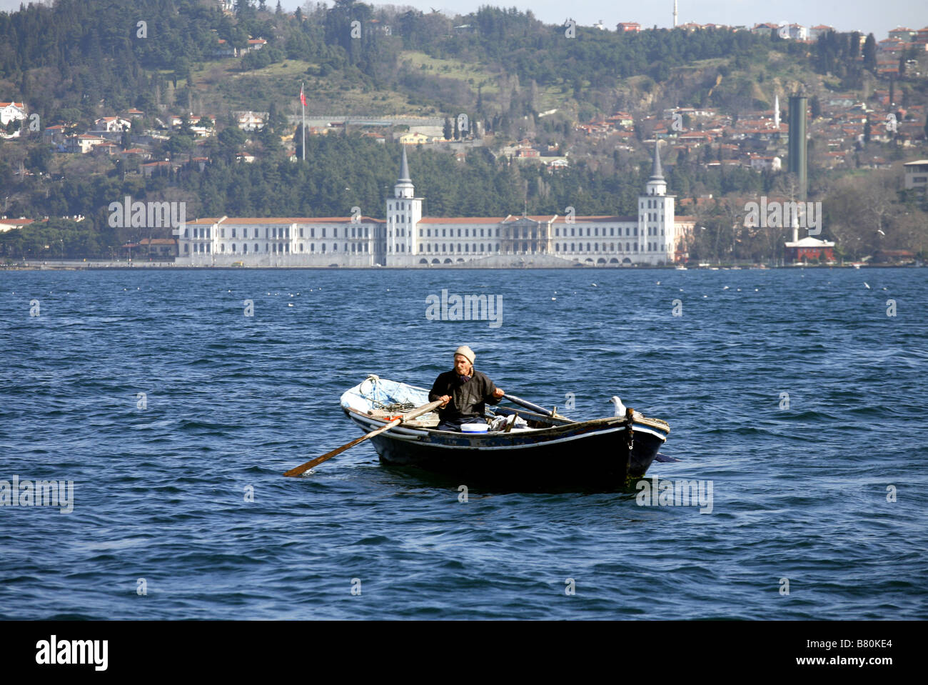 ROWING BOAT & KULELI MILITARY ISTANBUL TURKEY ISTANBUL TURKEY 13/02 ...