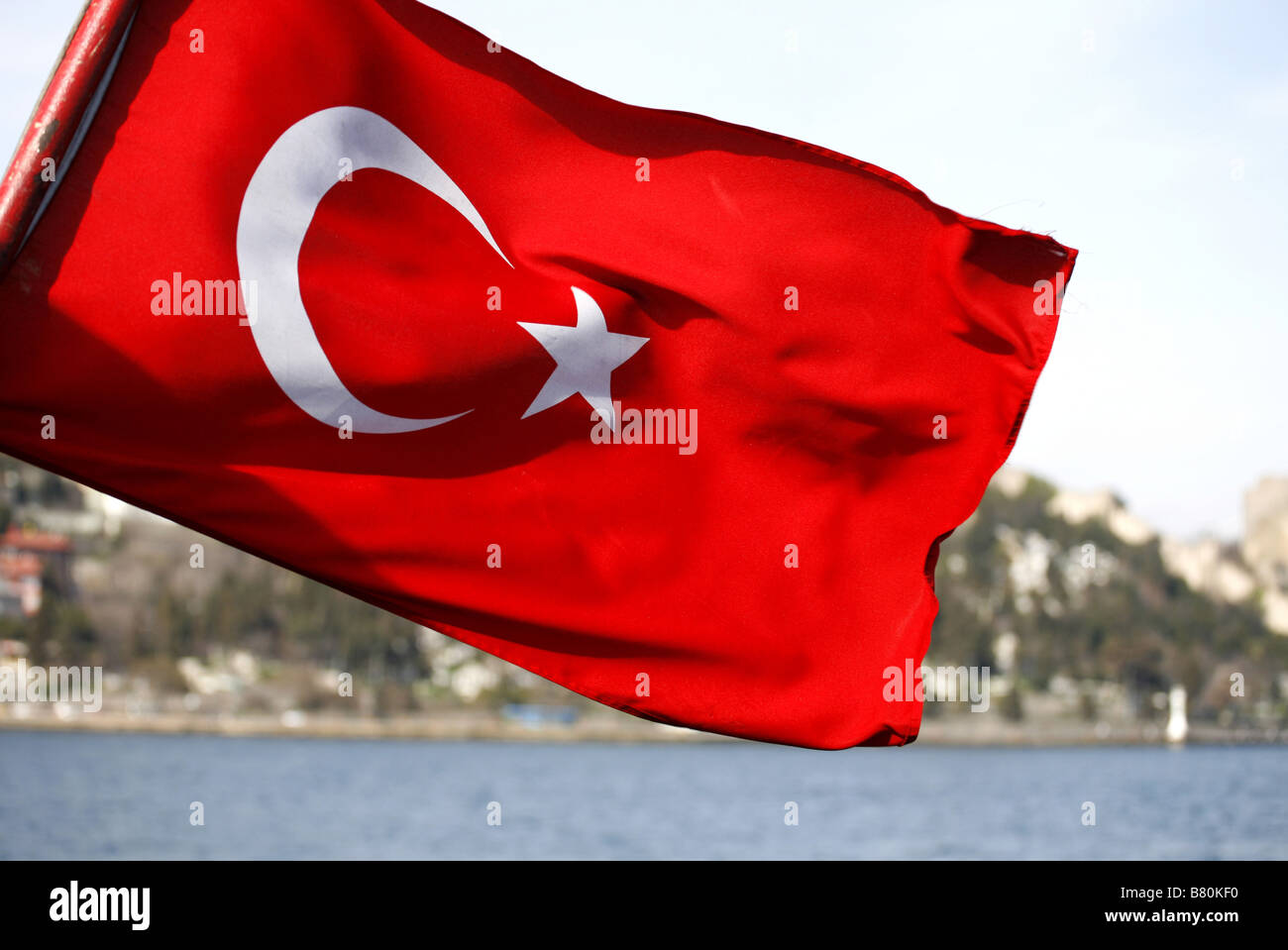 Turkish flag istanbul hi-res stock photography and images - Alamy
