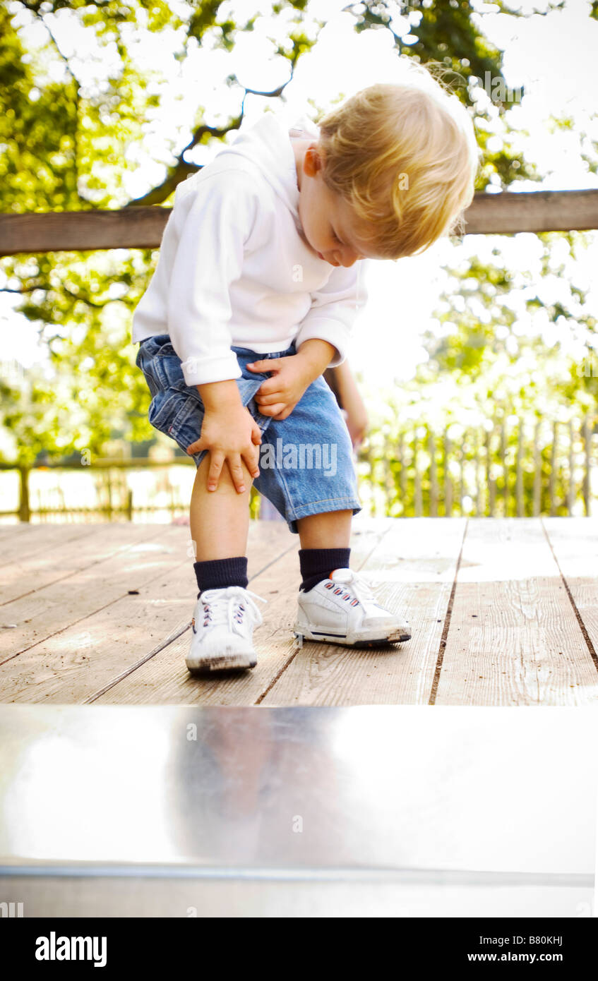 Blue Jean Shorts High Resolution Stock Photography and Images - Alamy