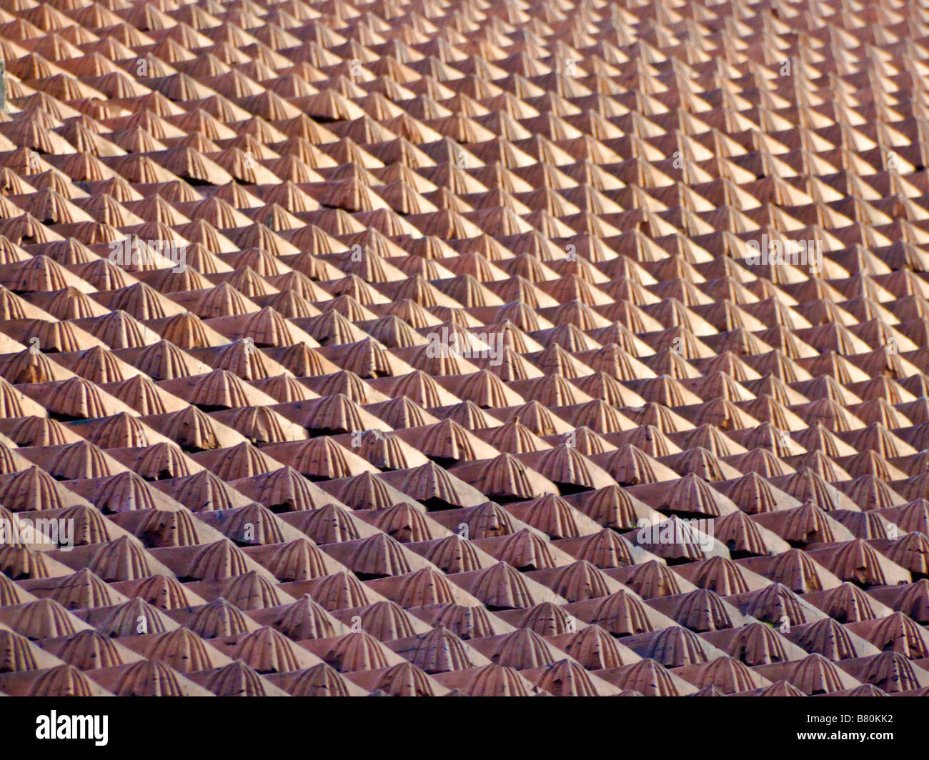Roof tiles pattern on temple roof Hanoi Vietnam JPH0154 Stock Photo - Alamy