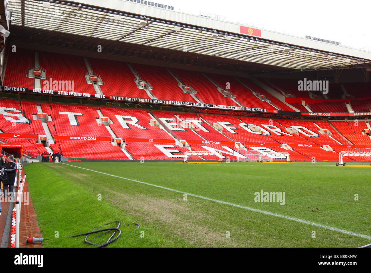 Manchester United Football Ground, Old Trafford Stock Photo - Alamy