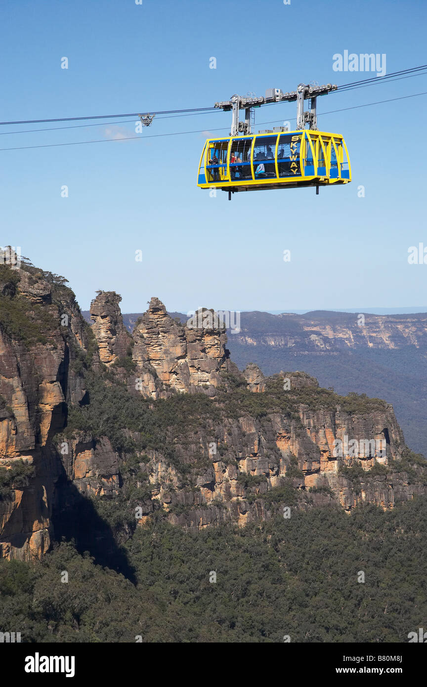Aerial view katoomba in hi-res stock photography and images - Alamy