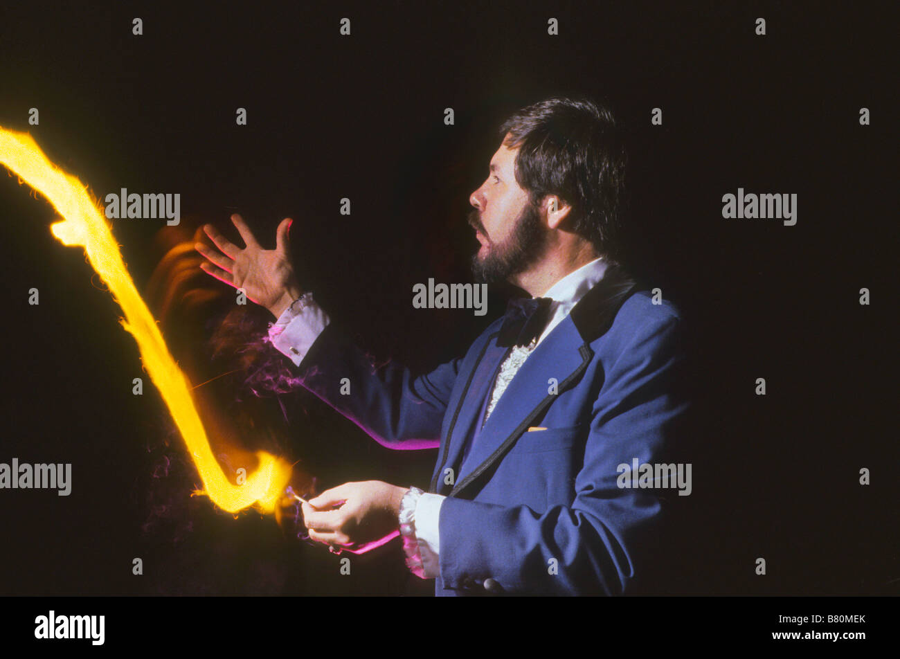 Stunt magician hi-res stock photography and images - Alamy