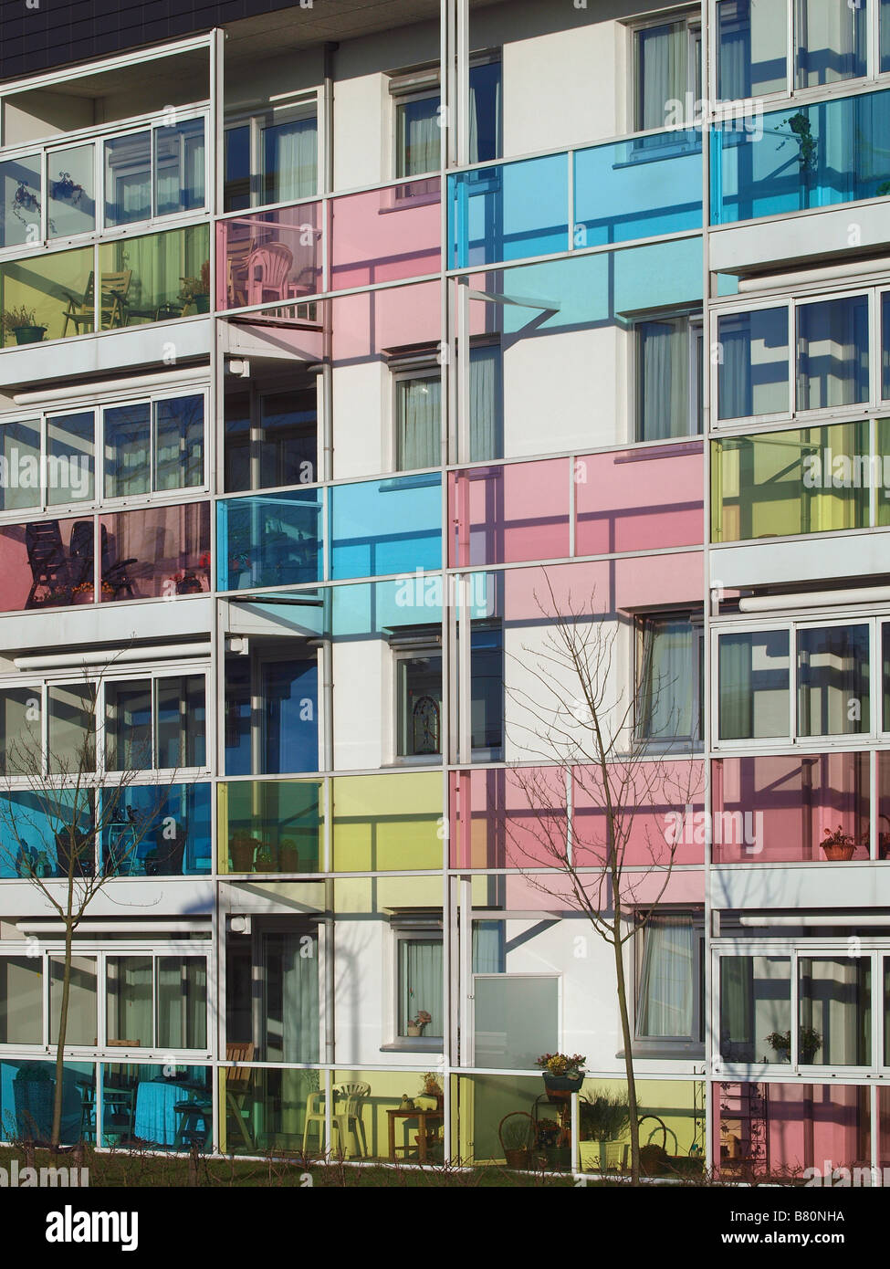 Happy colourful architecture hi-res stock photography and images - Alamy