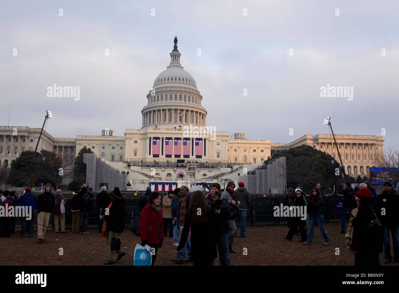 Presidential inauguration flag hi-res stock photography and images - Alamy
