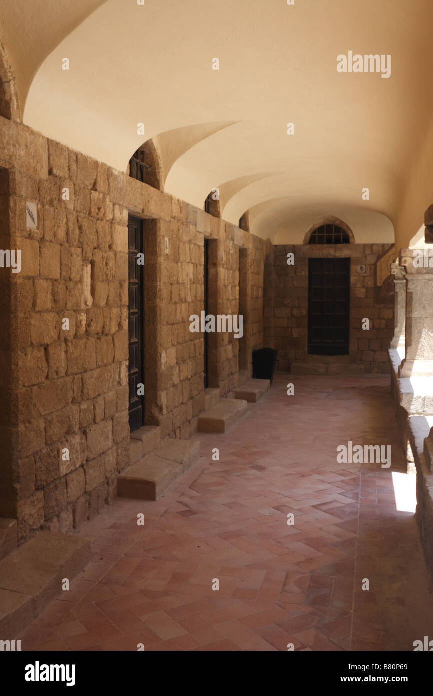 The Filerimos Monastery Island of Rhodes Greece Stock Photo - Alamy