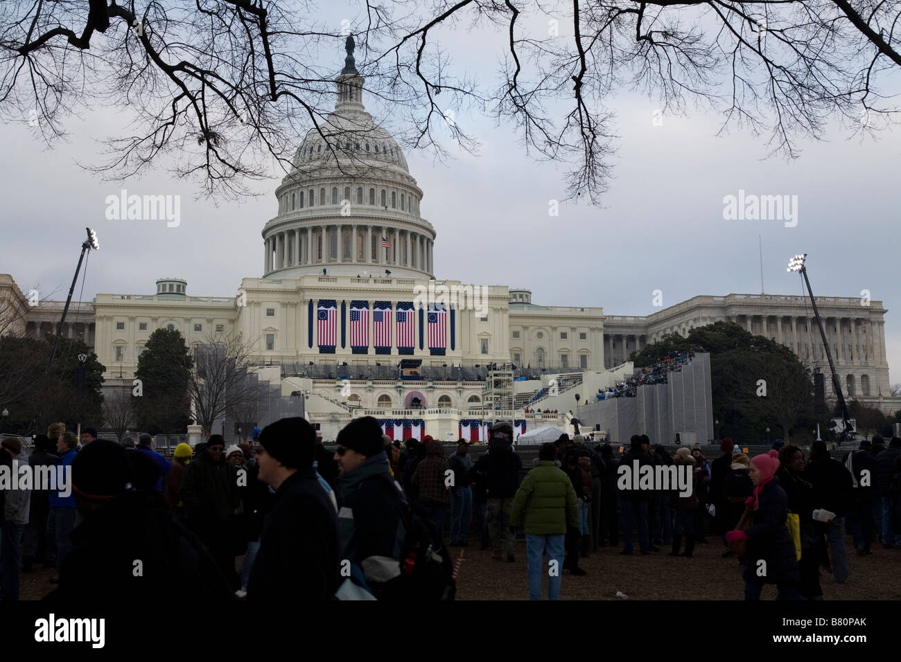 Inauguration 2009 Washington DC Stock Photo - Alamy