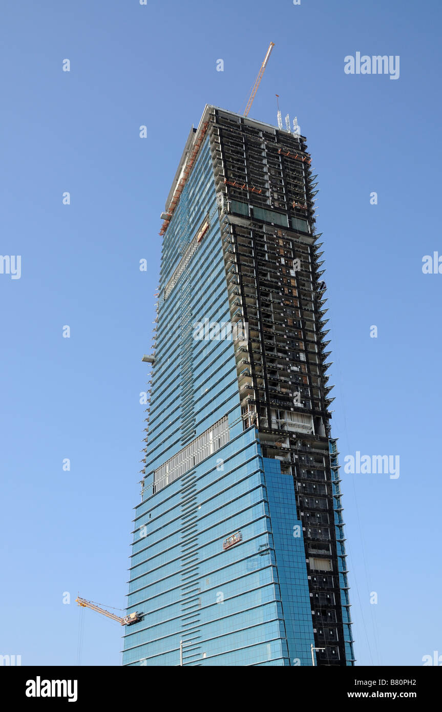 Modern skyscraper construction site Stock Photo - Alamy