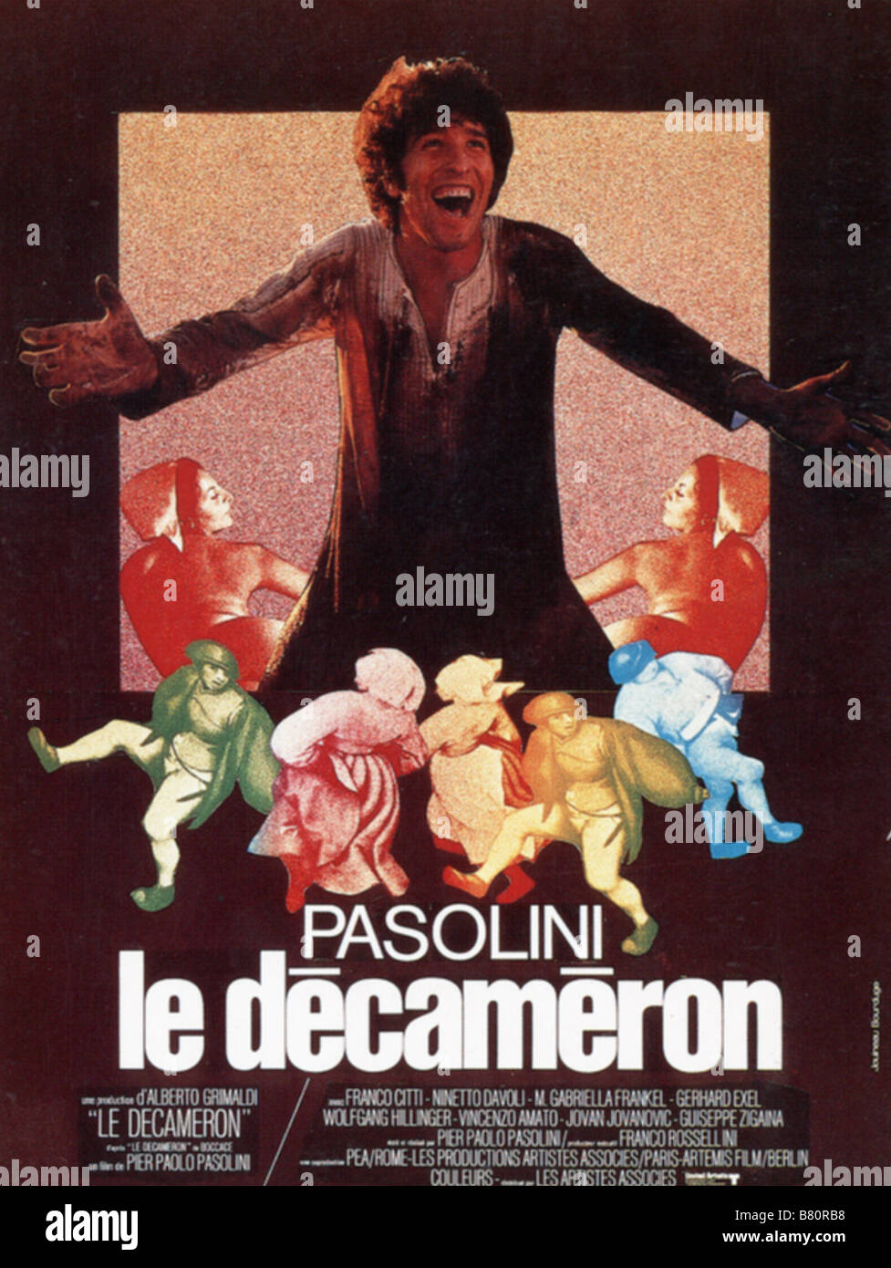 Il Decameron Year: 1971 Italy Director : Pier Paolo Pasolini Ninetto ...