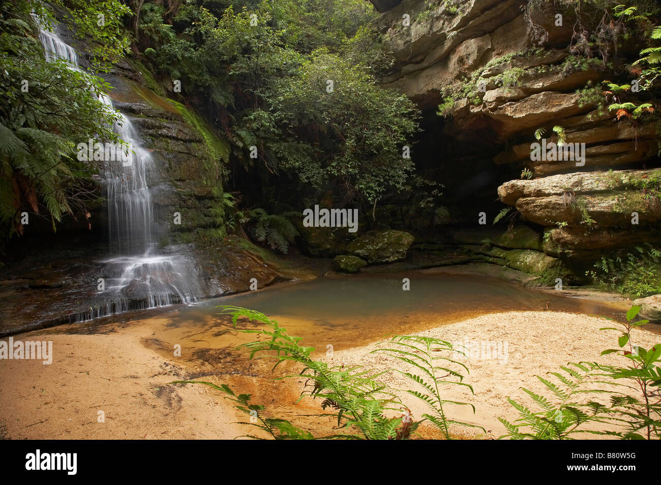 Pool of Siloam Leura Blue Mountains New South Wales Australia Stock ...
