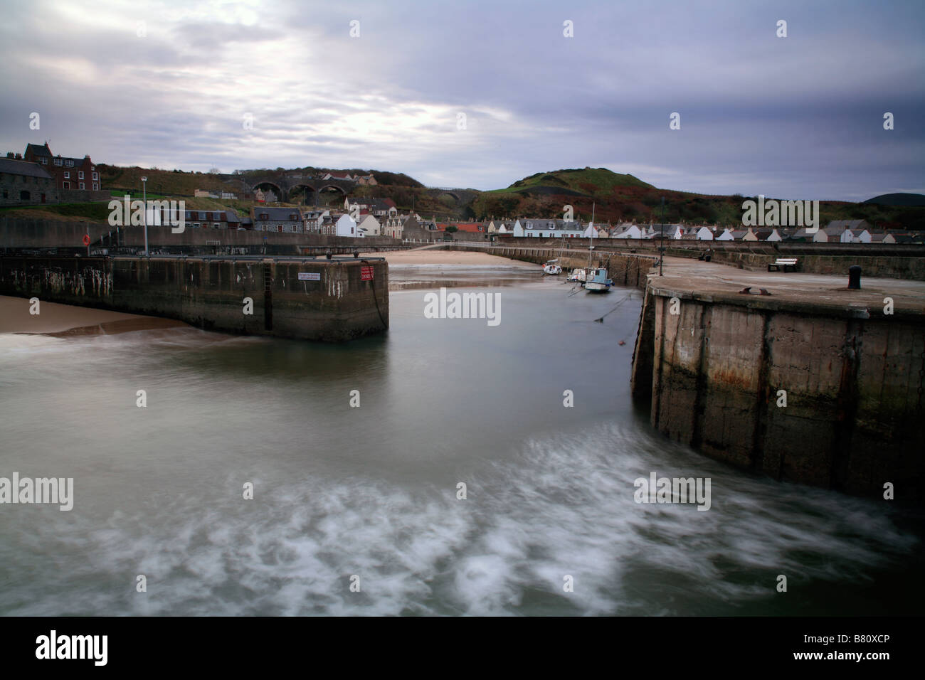 Cullen harbour hi-res stock photography and images - Alamy