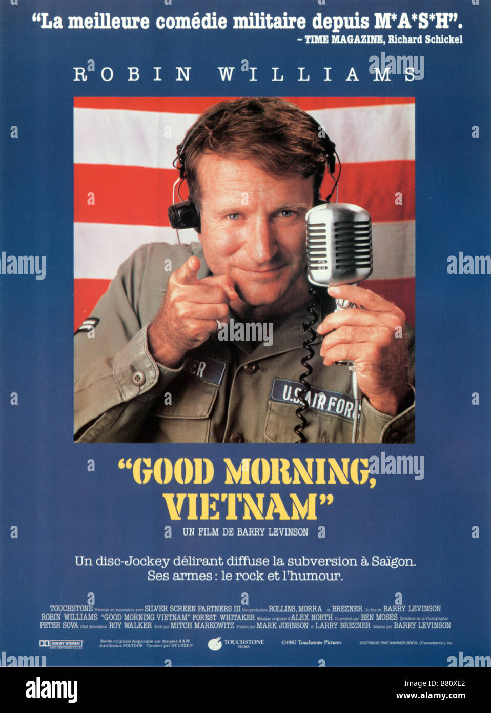 Good Morning Vietnam Year: 1987 USA Robin Williams Director: Barry ...