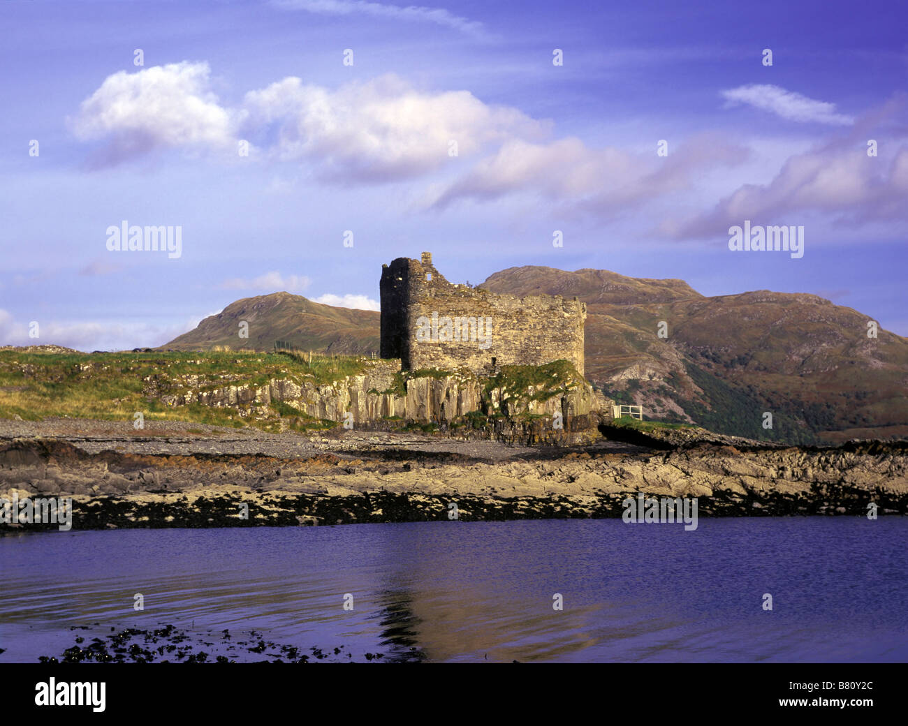 Mingary castle, Ardnamurchan peninsula, Scotland Stock Photo - Alamy