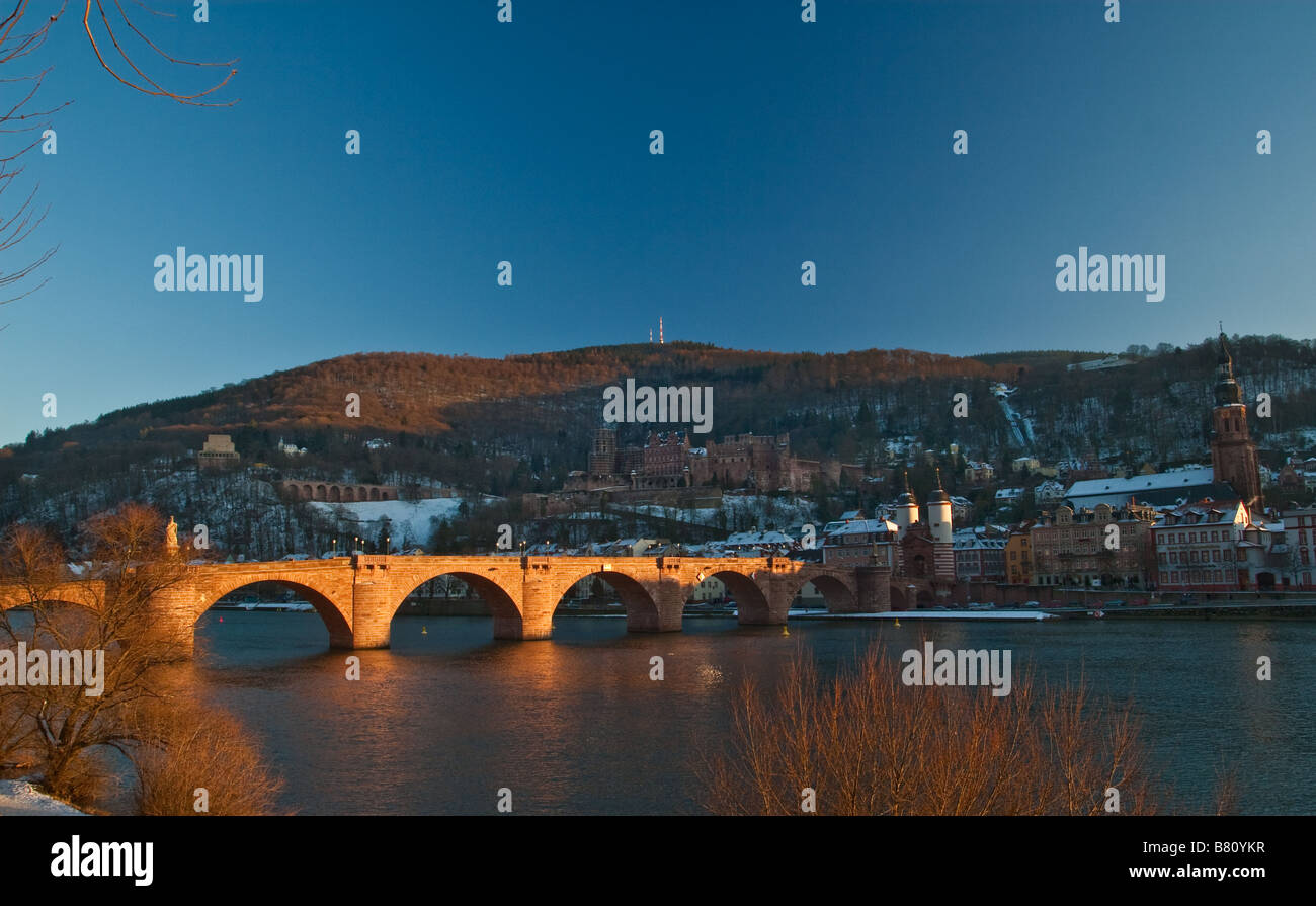 Heidelberg, Germany in winter Stock Photo - Alamy