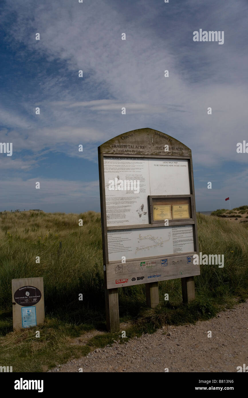 Talacre beach on the Dee Estuary in North Wales Stock Photo - Alamy