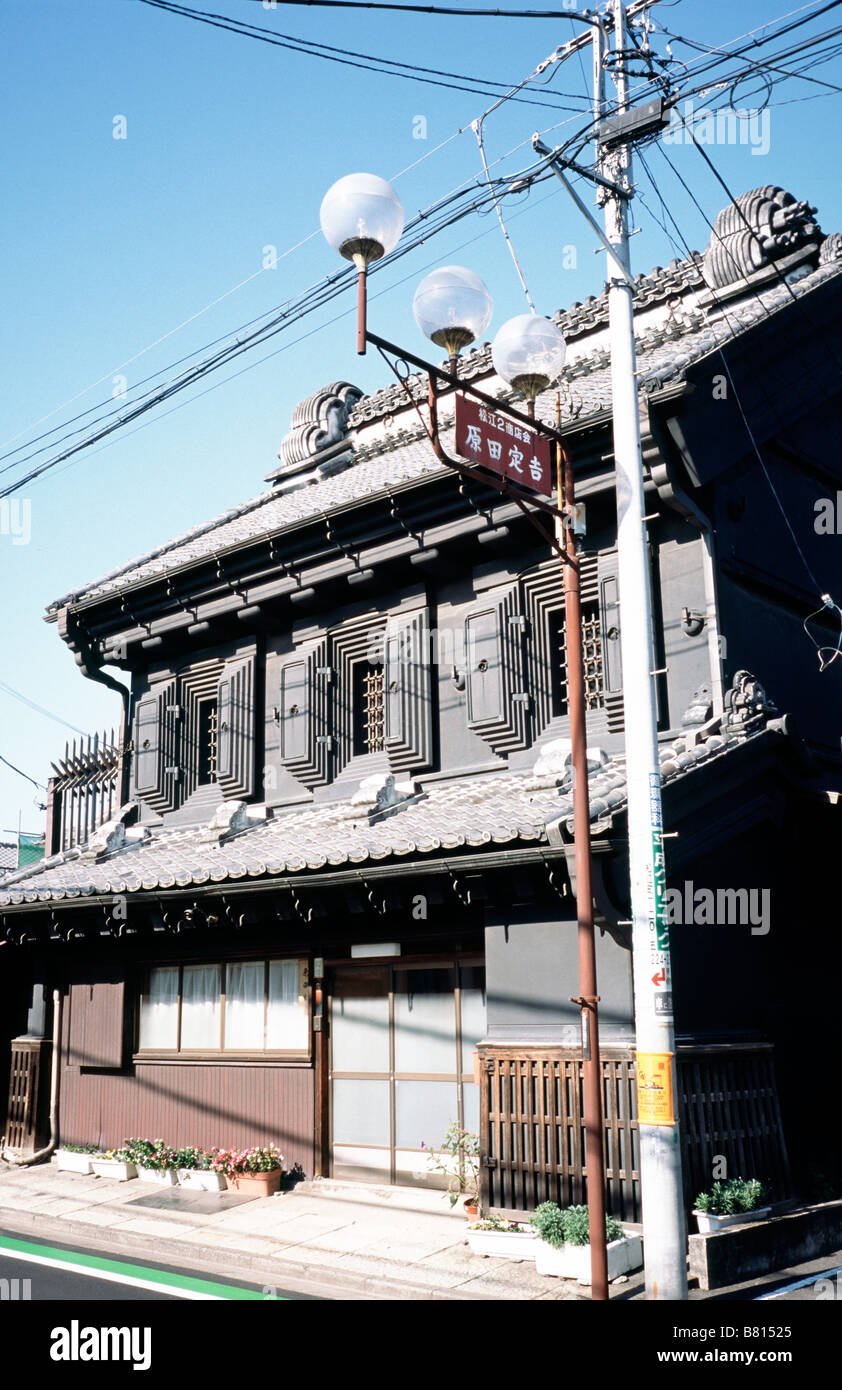 Fireproof house (Kurazukuri) from the Edo period in Kawagoe (Little Edo ...