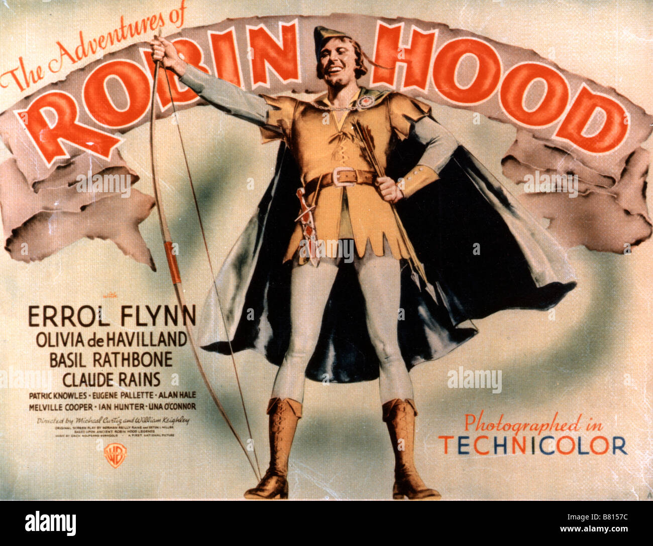 The Adventures of Robin Hood Year : 1938 USA Errol Flynn Director ...