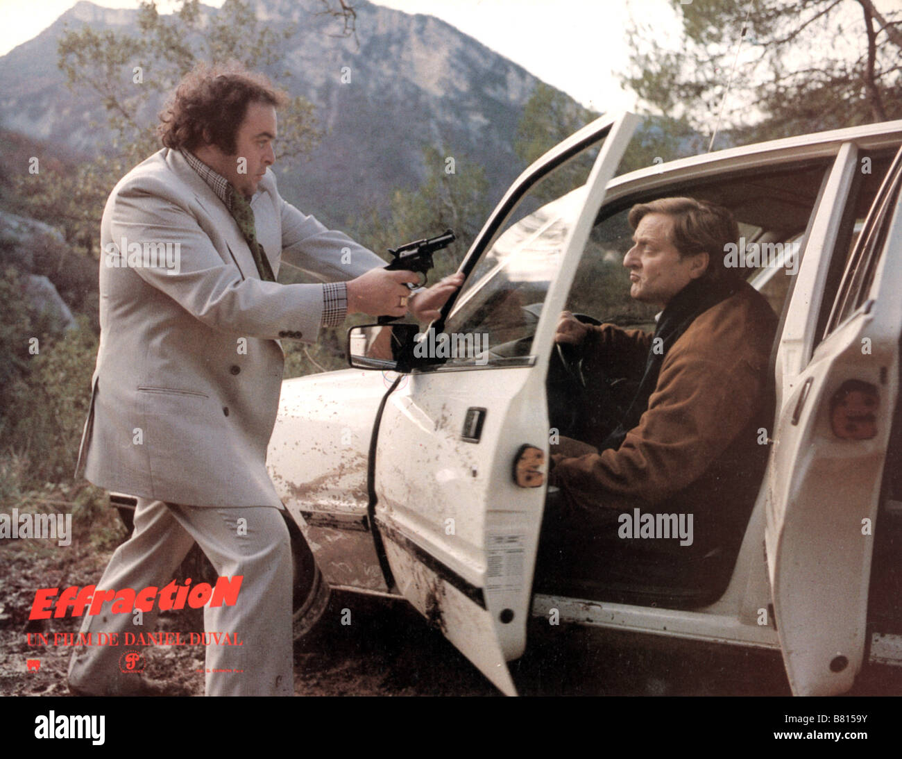 Jacques Villeret Bruno Cremer Directed by Daniel Duval Stock Photo - Alamy