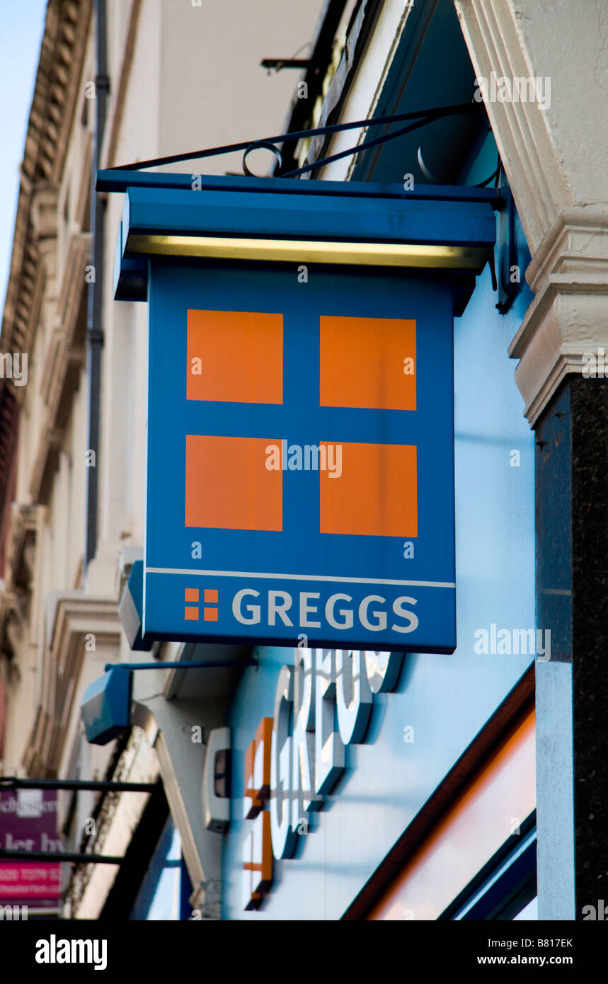 Greggs logo hi-res stock photography and images - Alamy