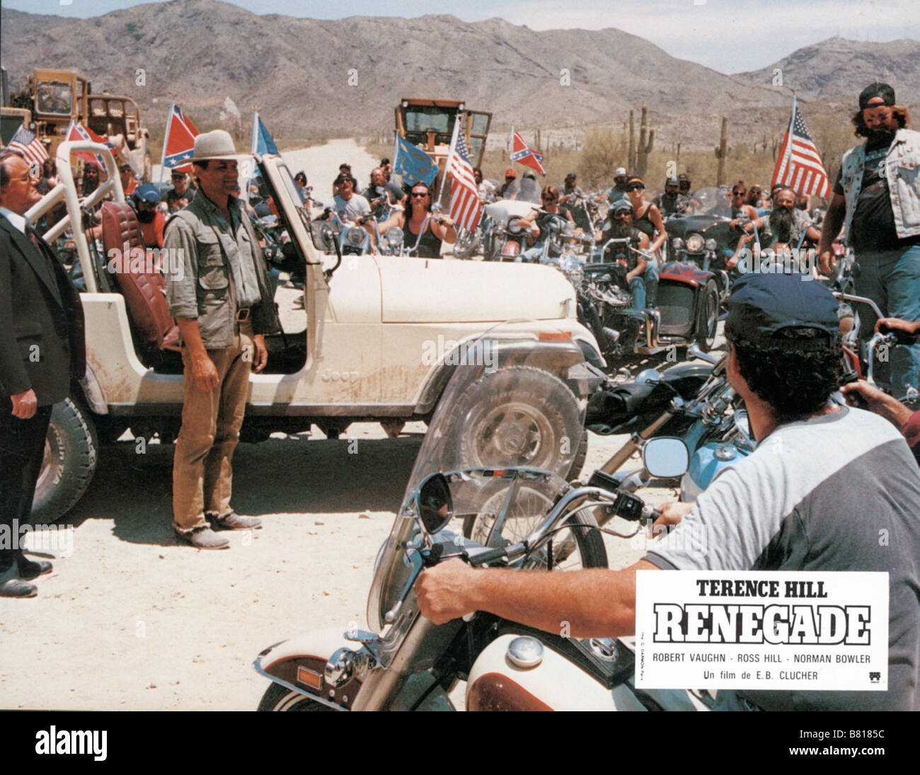 Renegade Year: 1987 - Italy Director: Enzo Barboni Terence Hill Stock ...
