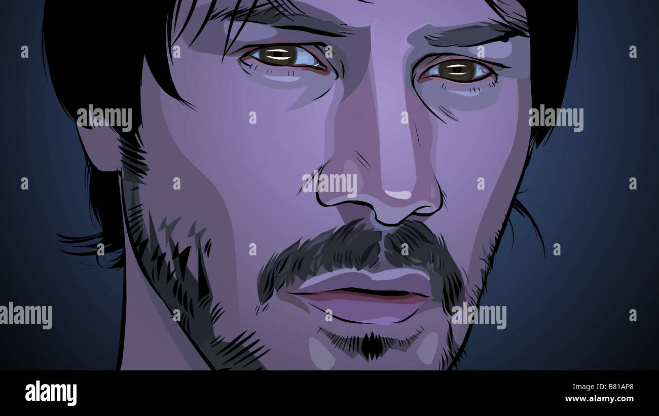 Dessin moustache hi-res stock photography and images - Alamy