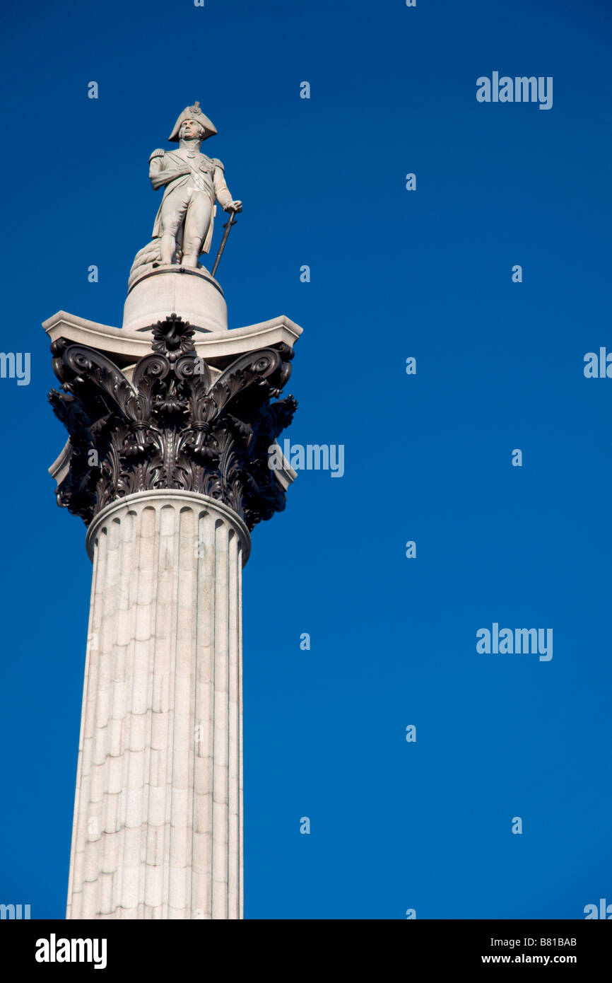 Nelson's column close up hi-res stock photography and images - Alamy