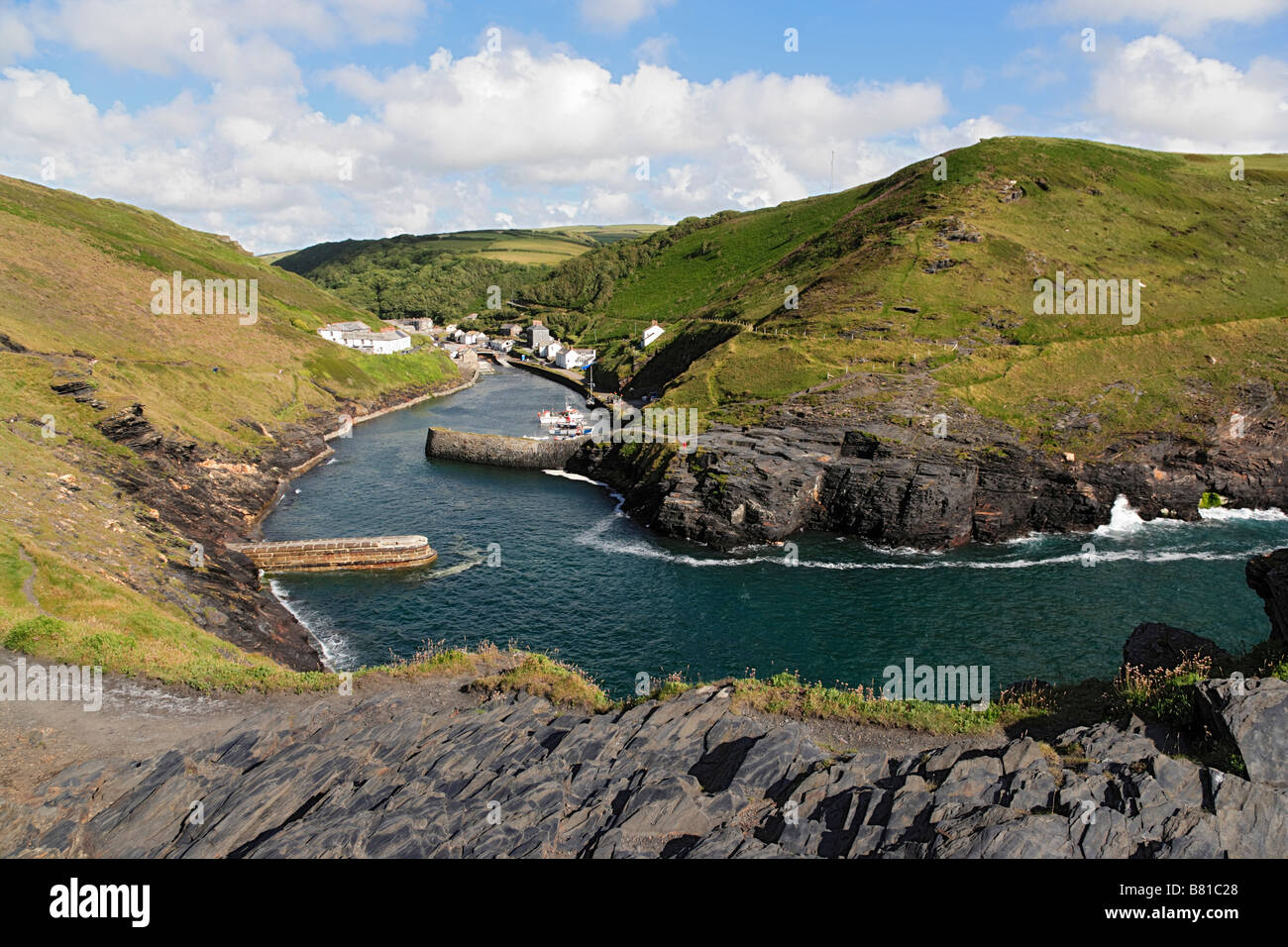 Boscastle cornwall england hi-res stock photography and images - Alamy
