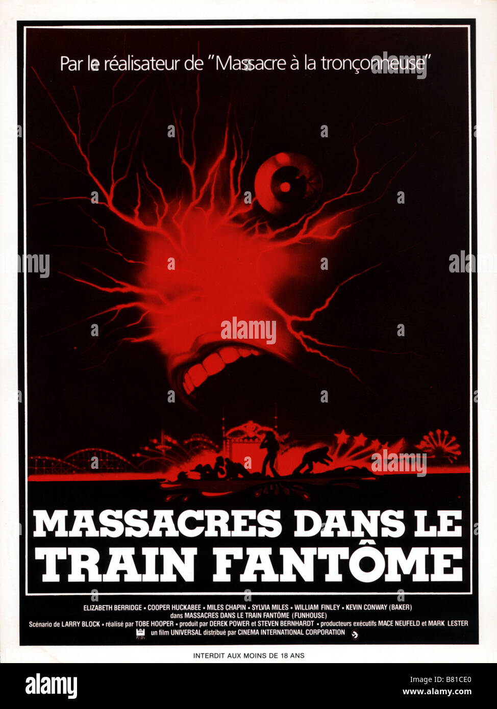 The Funhouse Year: 1981 USA Director: Tobe Hooper Poster (Fr Stock ...