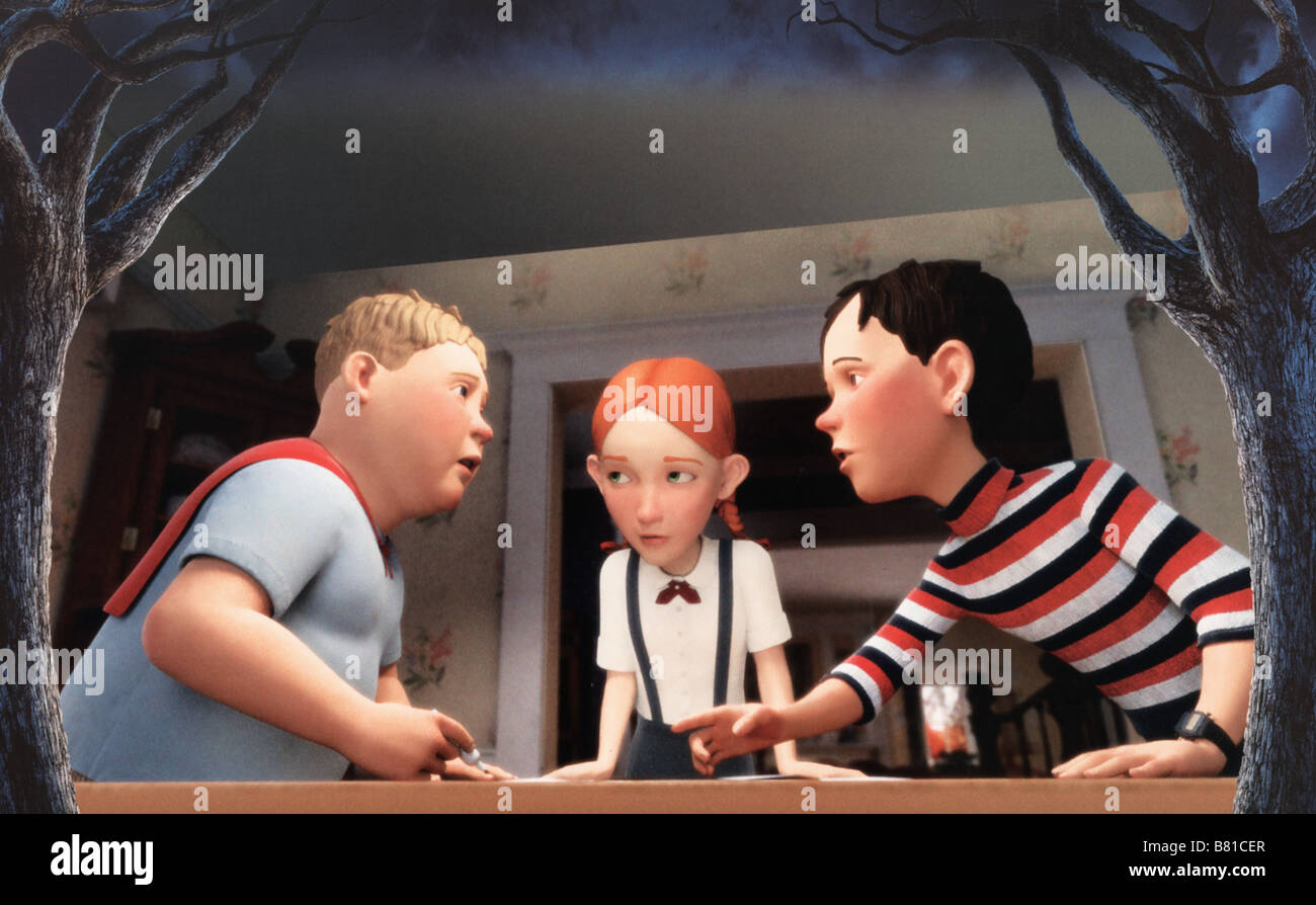 Monster House Year: 2006 USA Director: Gil Kenan Animation Stock Photo ...