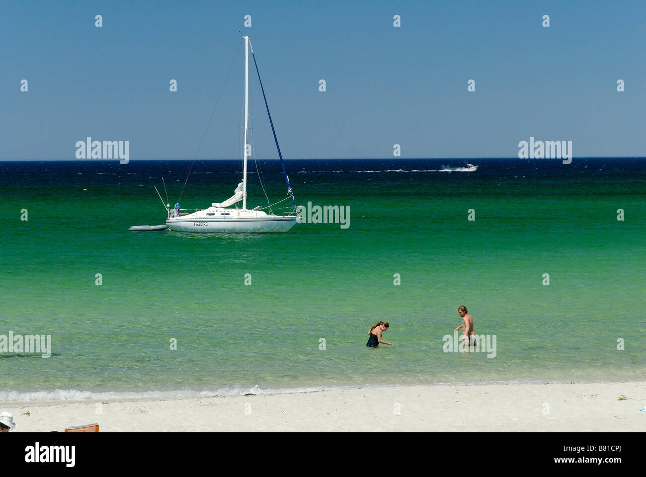 Woman swimming sea australia hi-res stock photography and images - Alamy