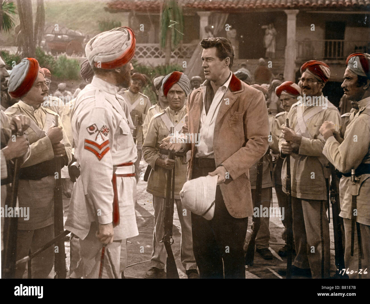 La révolte des cipayes Bengal Brigade Year: 1954 USA Rock Hudson ...