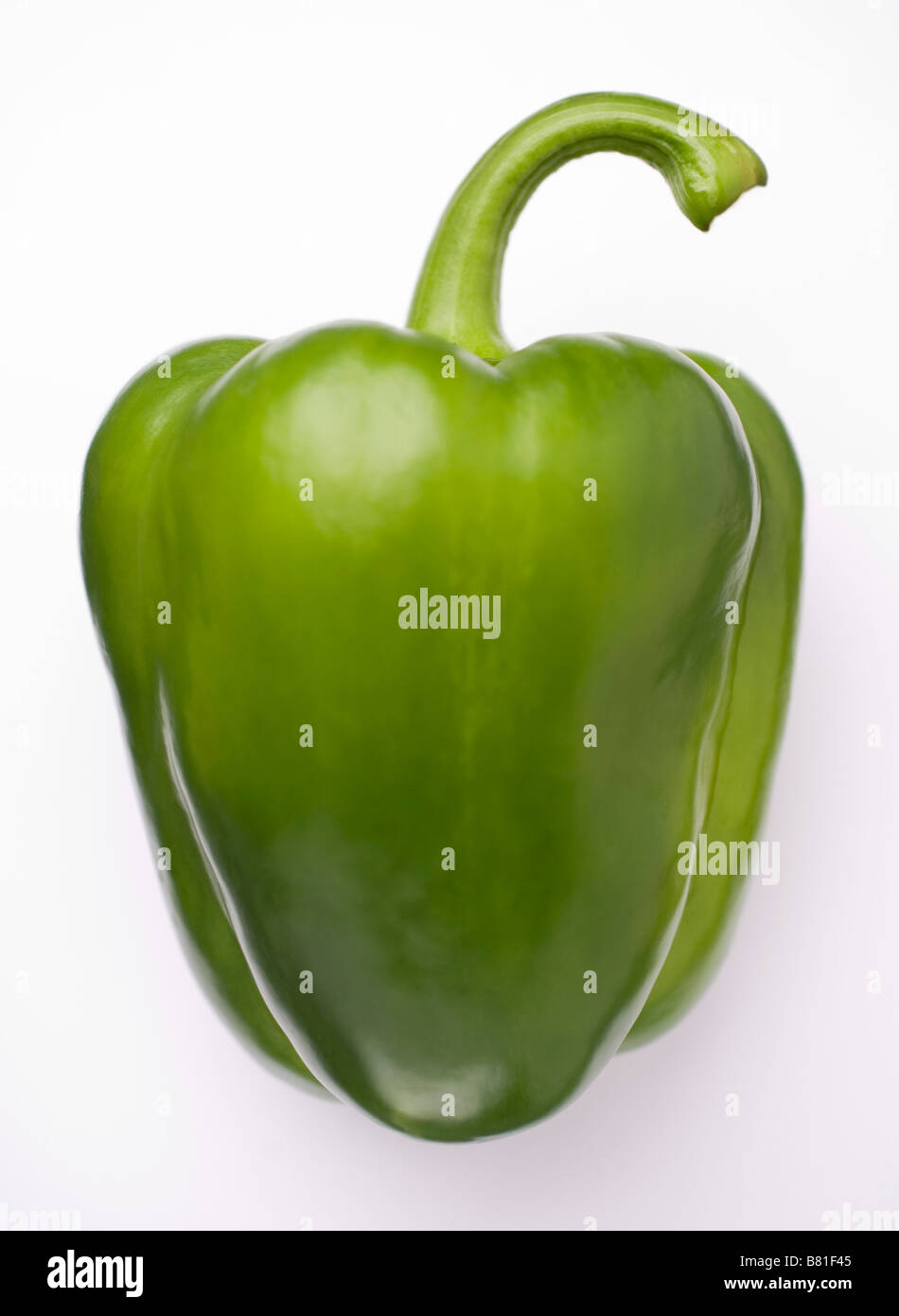 Pepper (green), close up Stock Photo - Alamy