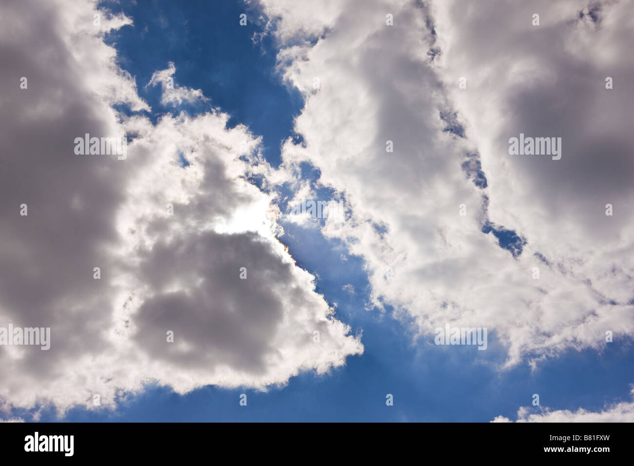 FLORIDA, USA - Cloud formation over Everglades National Park Stock ...