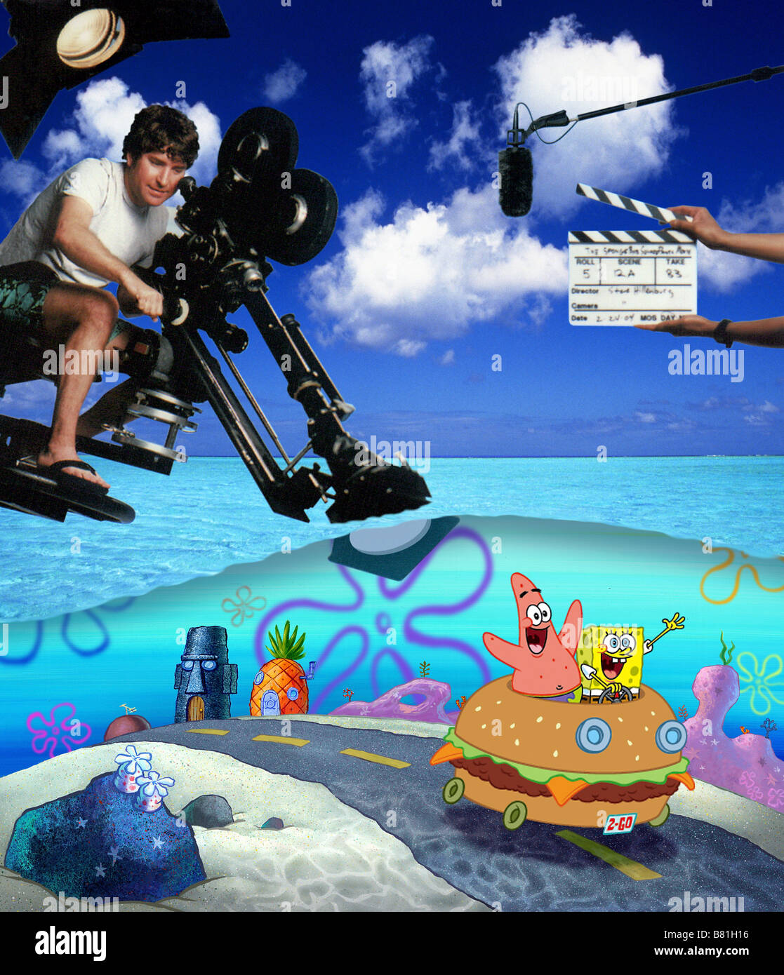 The SpongeBob SquarePants Movie Year: 2004 USA Stephen Hillenburg ...