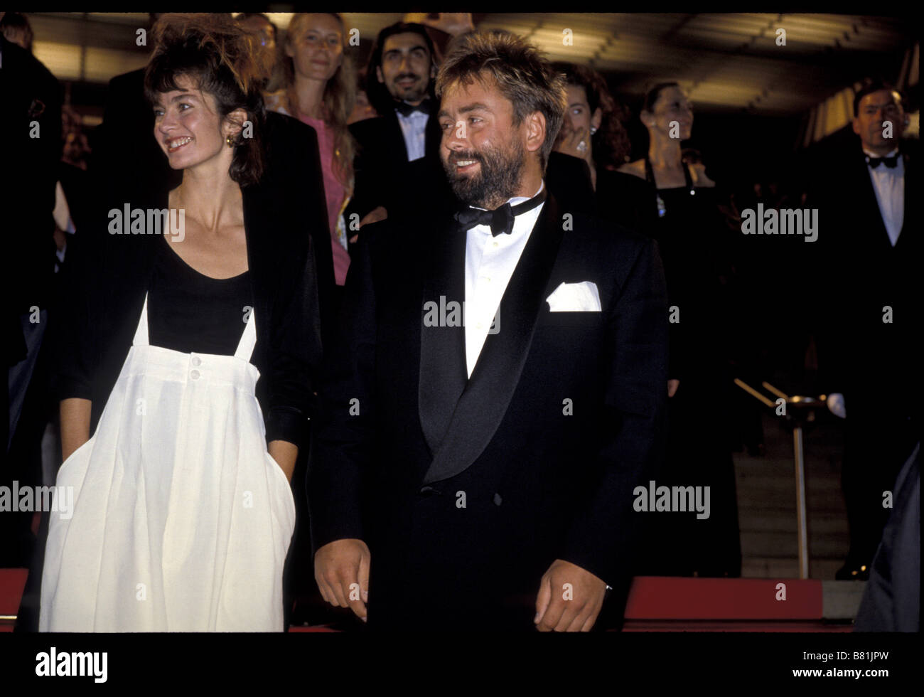 Luc Besson , Anne Parillaud Festival de Cannes 1990 Stock Photo - Alamy