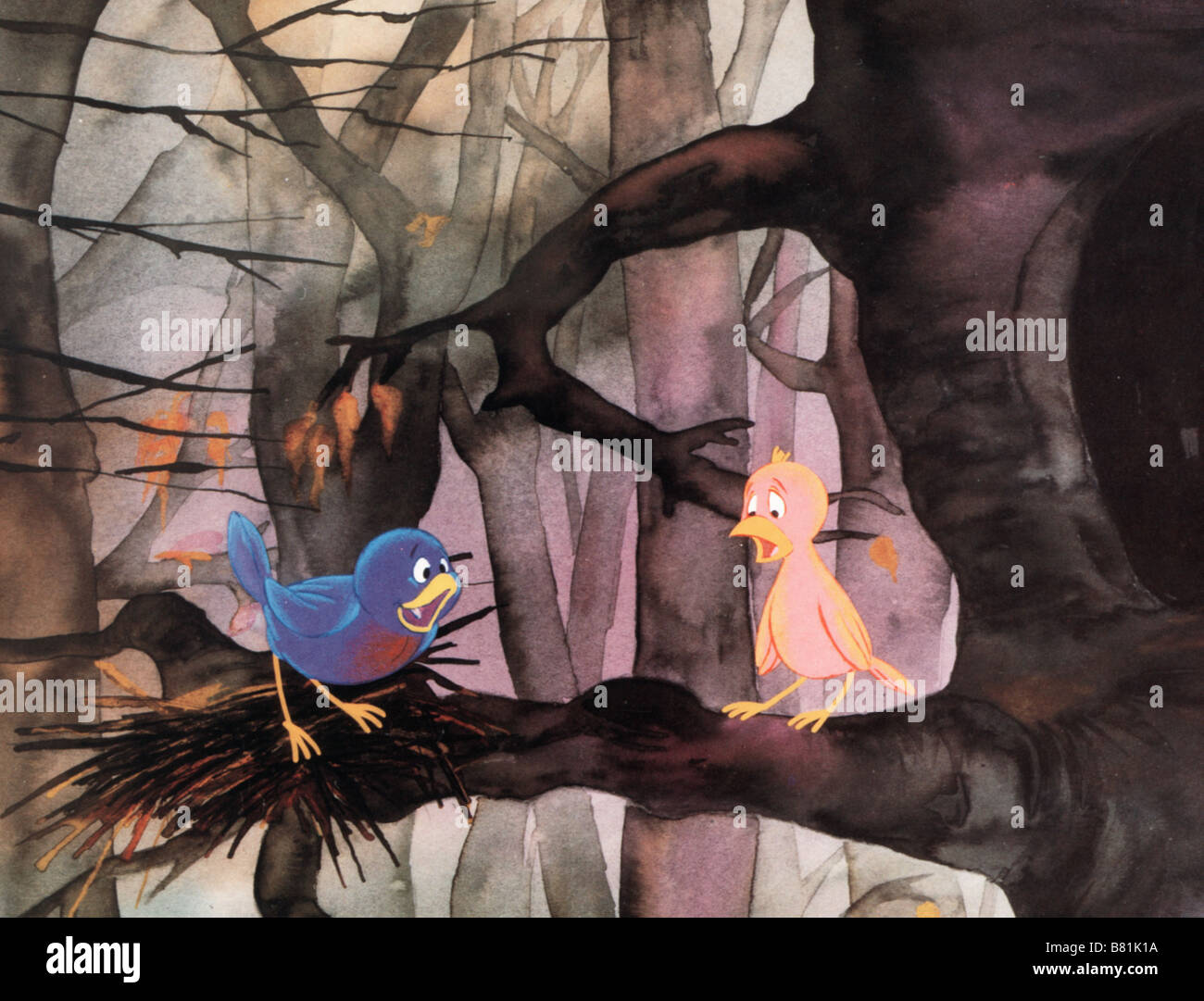 Oliver et Olivia Fuglekrigen i kanøfleskoven Year: 1991 - Denmark ...