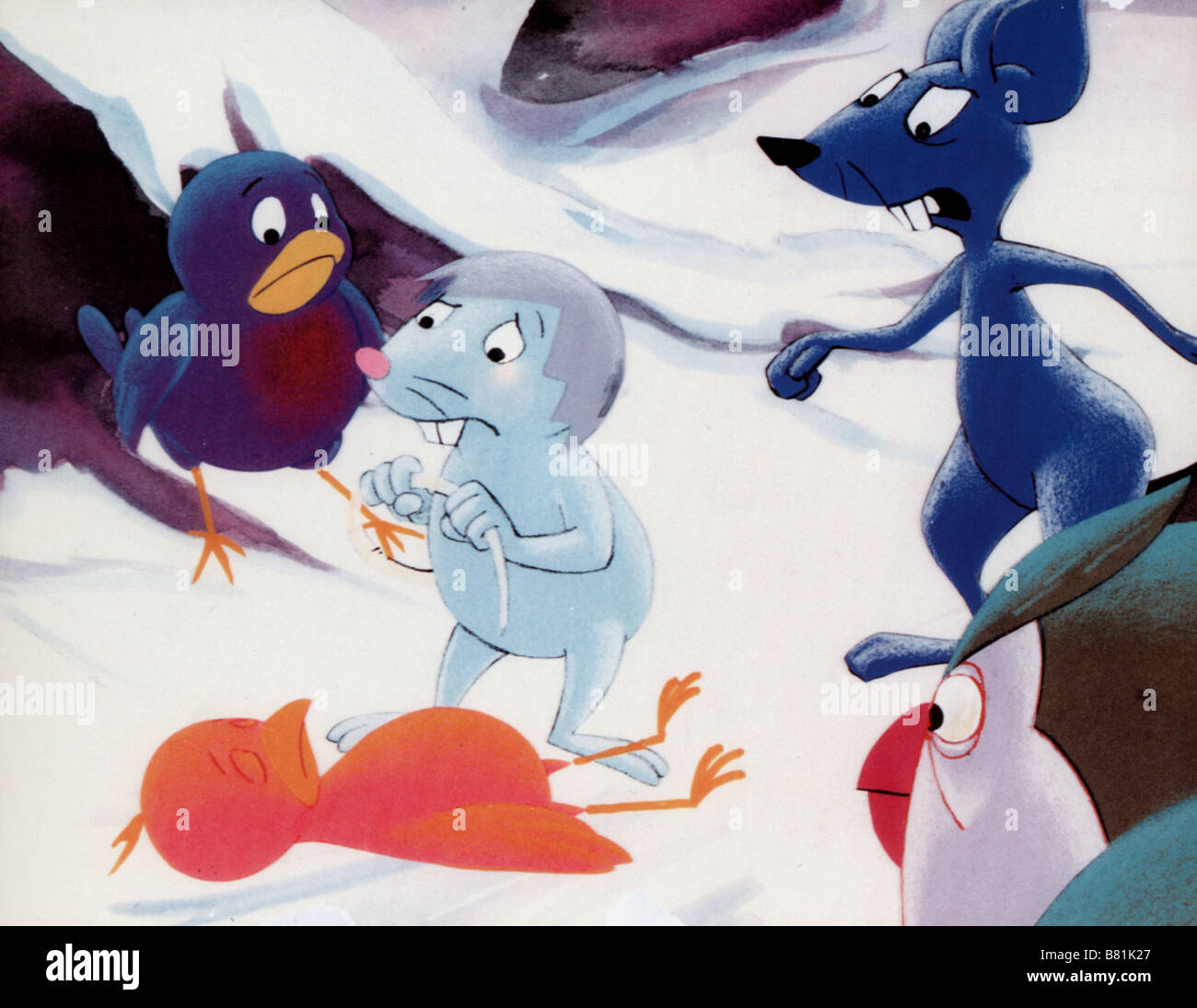 Oliver et Olivia Fuglekrigen i kanøfleskoven Year: 1991 - Denmark ...