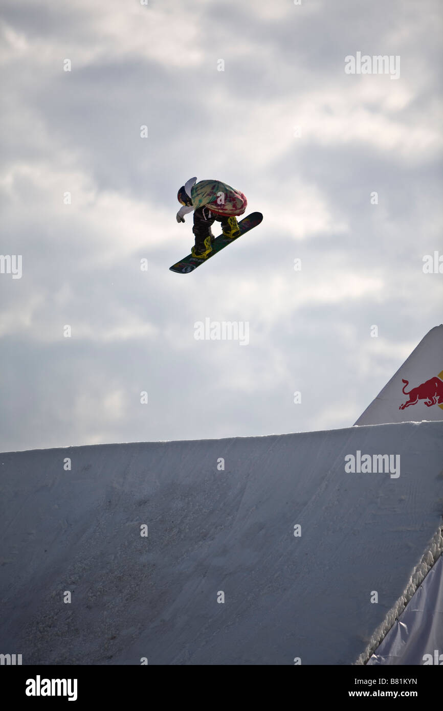 The largest urban snowboard event in North America New York City NY Feb ...